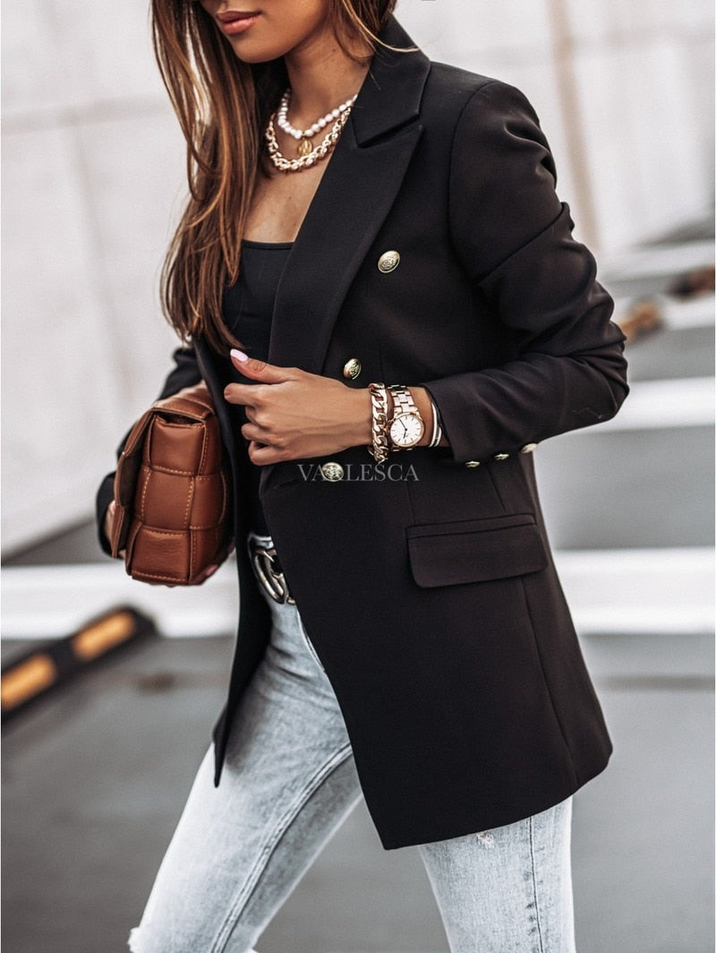 Blazer Feminino Elegante e Sofisticado - Diodor